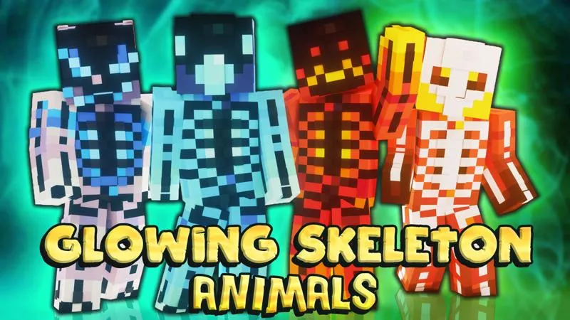 Glowing Skeleton Animals | Skin