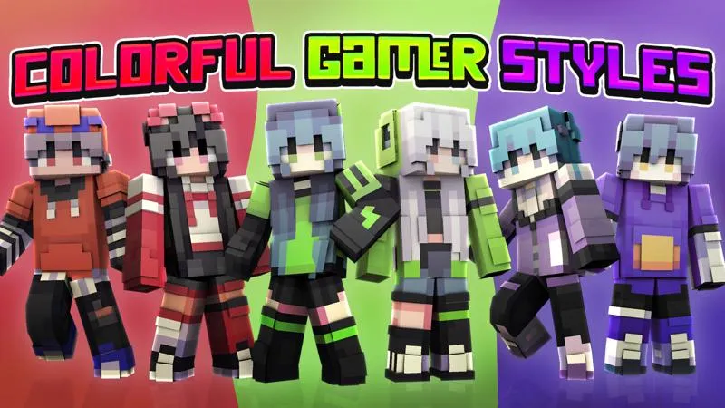 Colorful Gamer Styles | Skin