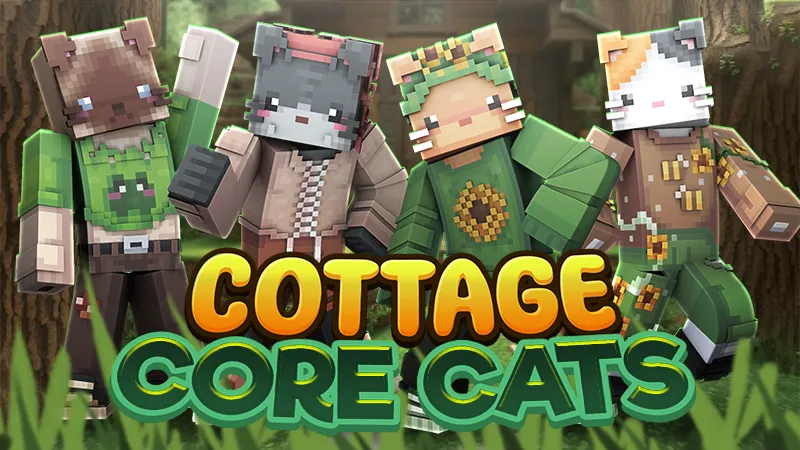 Cottage Core Cats | Skin