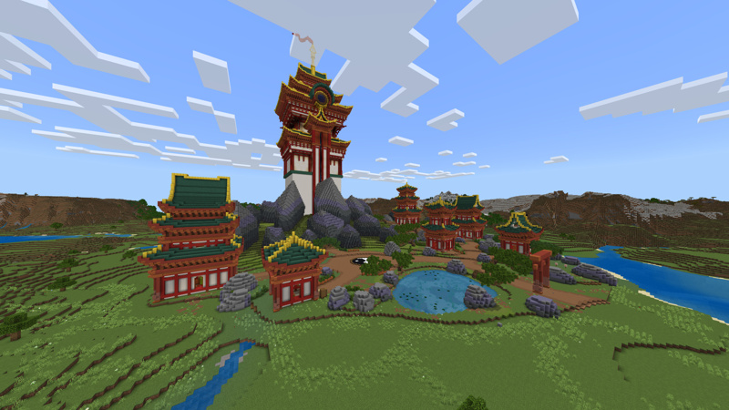 Asian Fortress | Map | Bedrock Universe
