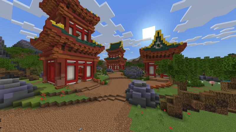 Asian Fortress | Map | Bedrock Universe
